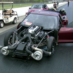 Watch 4,000-Horsepower Corvette Take Flight in a 200mph Wheelie - ZergNet