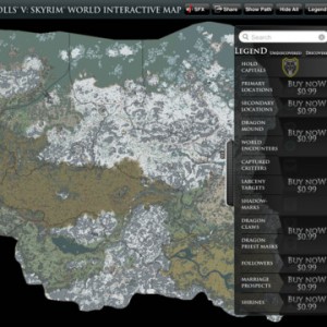 Skyrim's New Interactive World Map is Ridiculously Massive - ZergNet