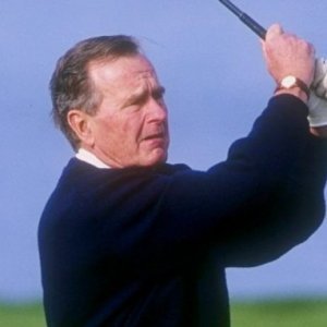 President George H.W. Bush Loved Playing Golf - ZergNet