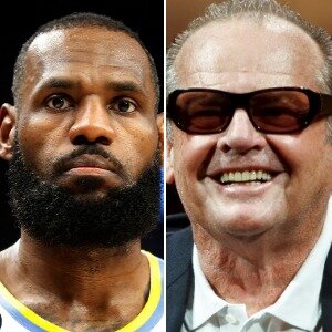 Jack Nicholson Caught In Rare Hug Photo With LeBron James - ZergNet